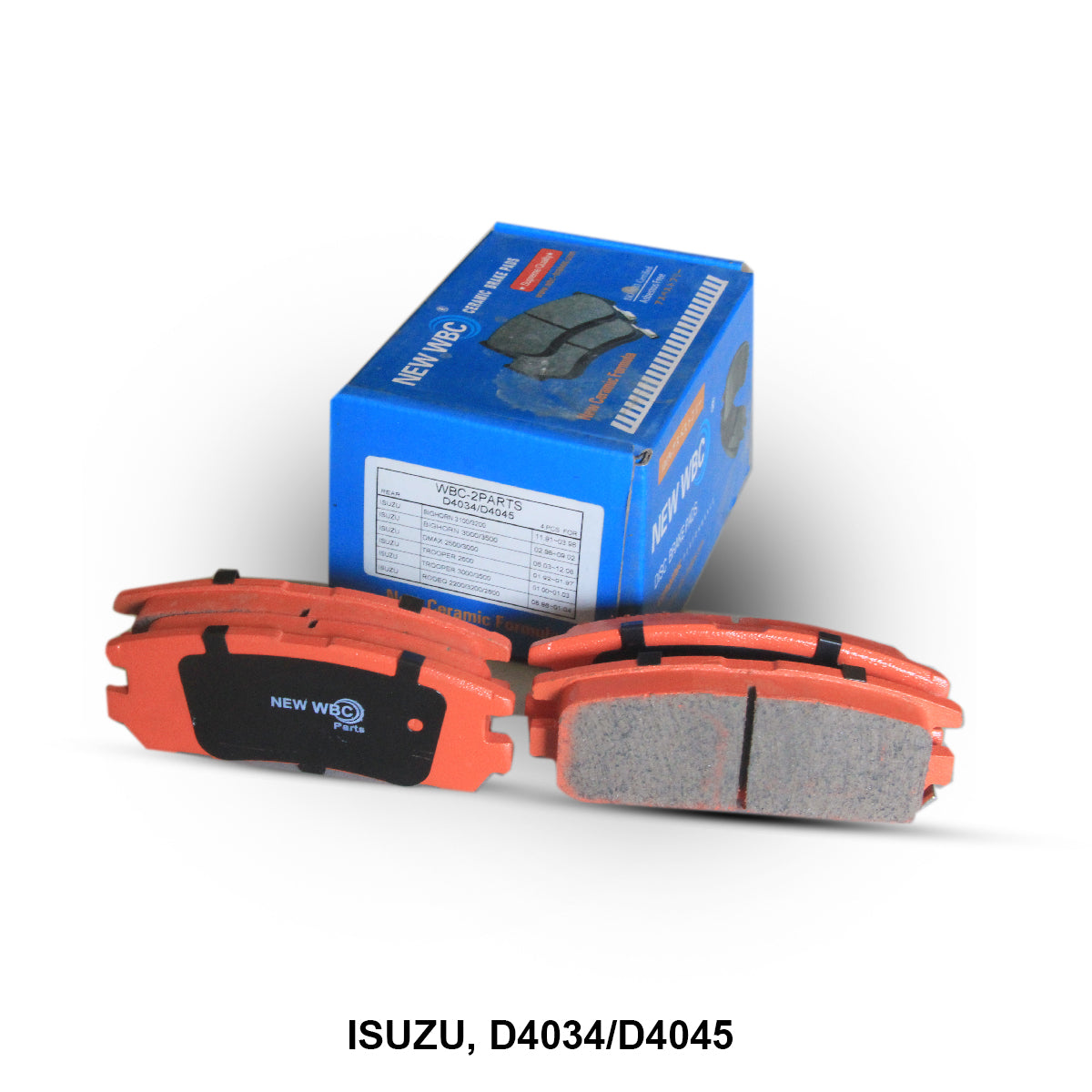 Brake Pad, New WBC, 8-97191015, D4034 | Win Store