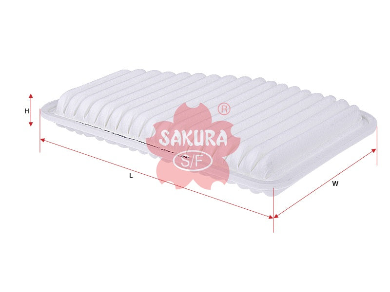 SAKURA,, Air Filter (Element), 92066873, A-6539, PONTIAC | Win Store