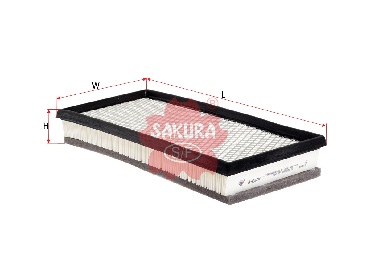 SAKURA,, Air Filter (Element), 4797777AC, A-6604, JEEP | Win Store