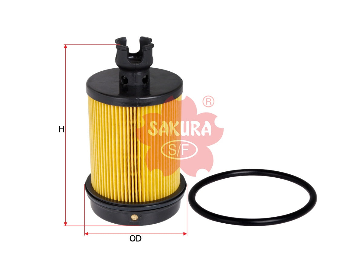 SAKURA,, Fuel Filter (Element), 23304-78091, EF-13070, HINO — Win Store