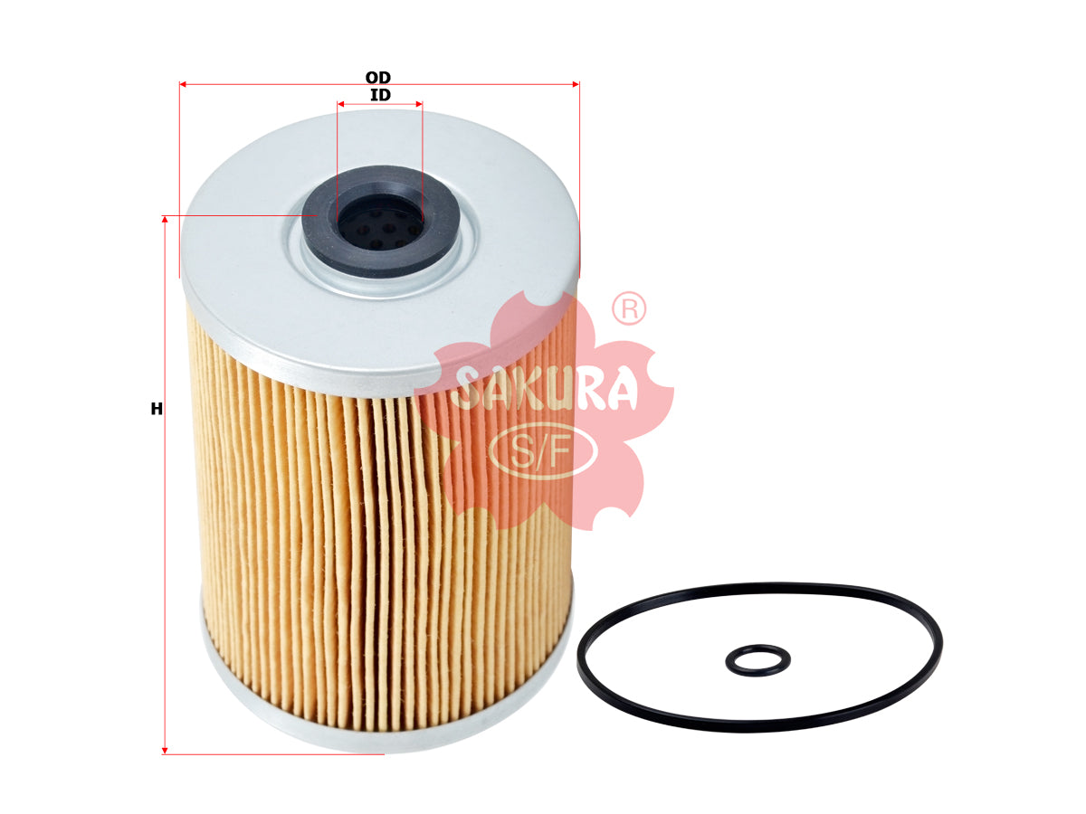 SAKURA,, Fuel Filter (Element), 23304-EV095, F-13110, HINO
