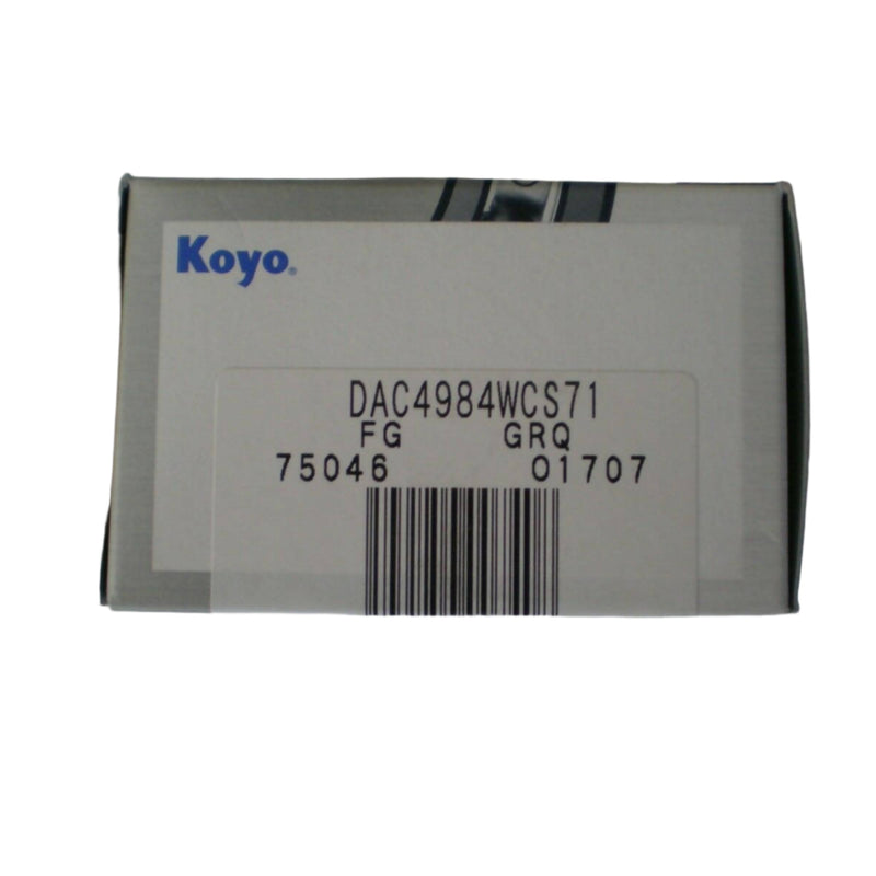 KOYO Wheel Bearing JAPAN DAC4984WCS71 90369-49002 49x84x50mm MARK II ...